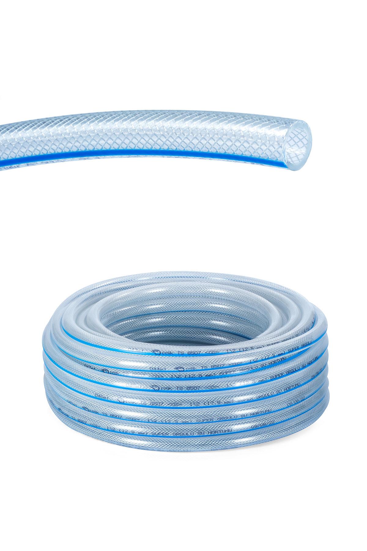 Süper Mavi PVC Şeffaf Örgülü 30 Metre - 702.00 TL