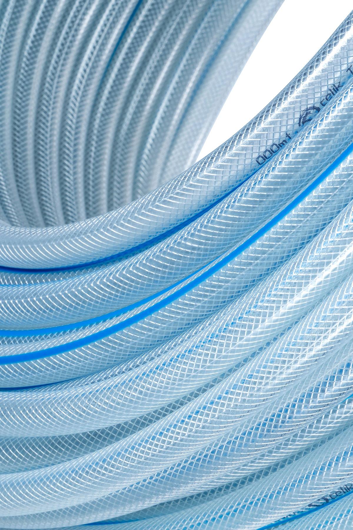 Süper Mavi PVC Şeffaf Örgülü 30 Metre - 702.00 TL